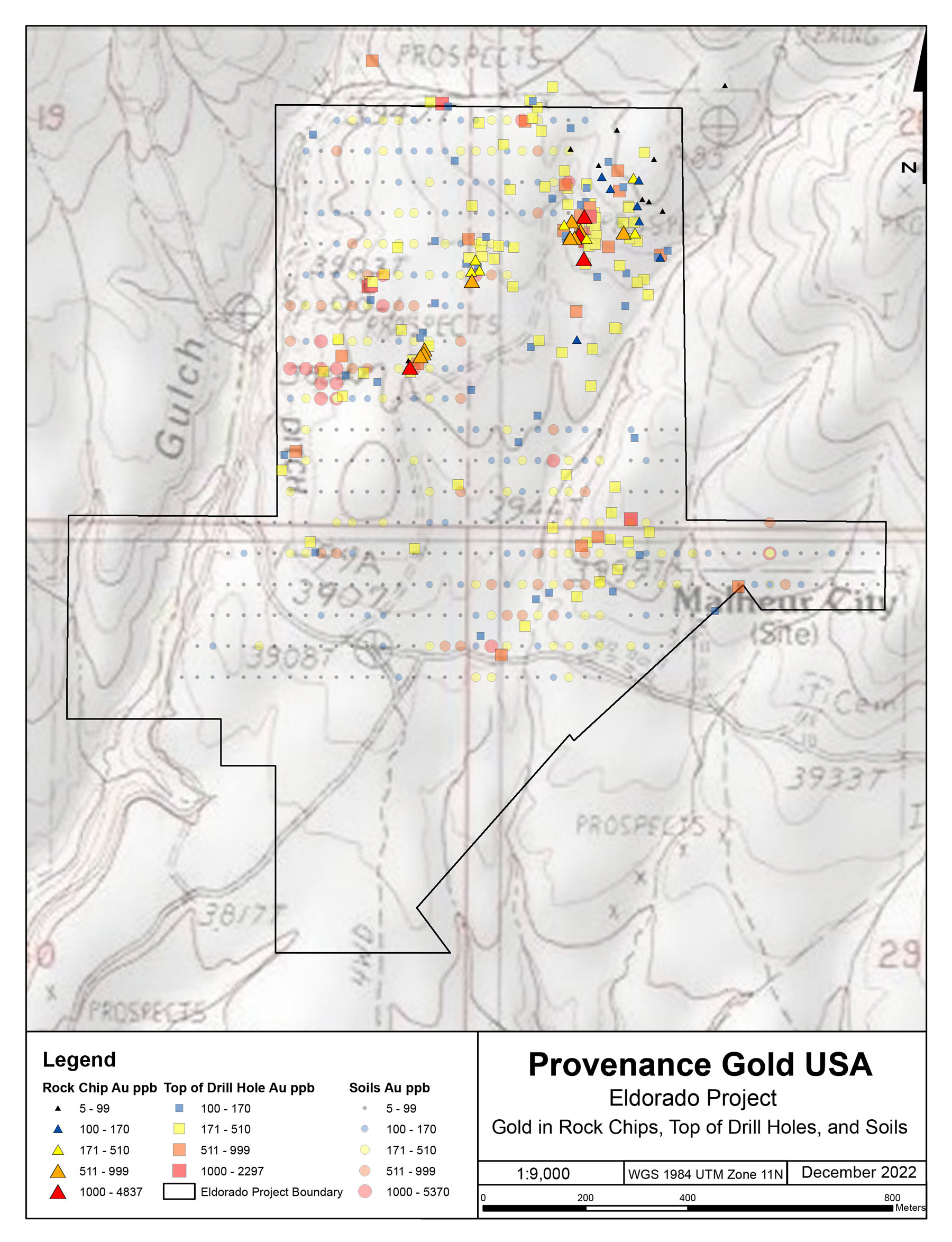 Eldorado - Provenance Gold Corp. (PAU.CN)